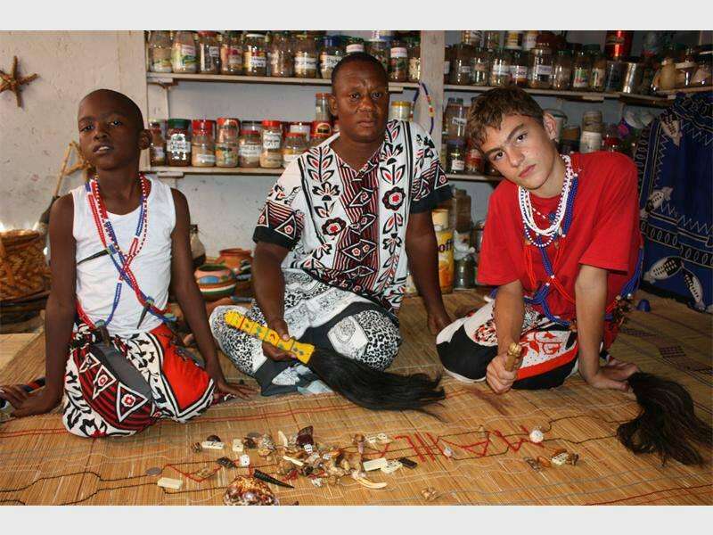 Traditional healer bones